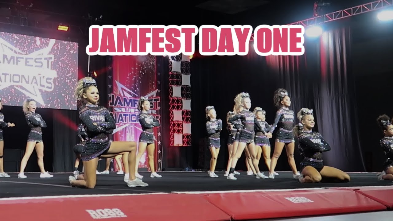 JAMFEST Cheer Competition Day One | GRWM | The LeRoys - YouTube