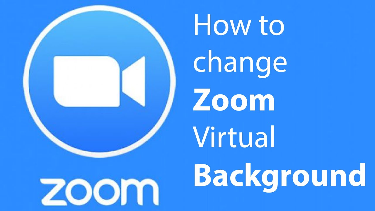 How to Change your Background in Zoom-Zoom Virtual Background and Add ...