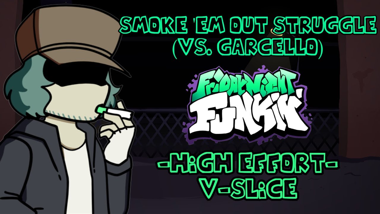 FNF: -HIGH EFFORT- VS. Garcello V-Slice Port [ON CONTROLLER] - YouTube