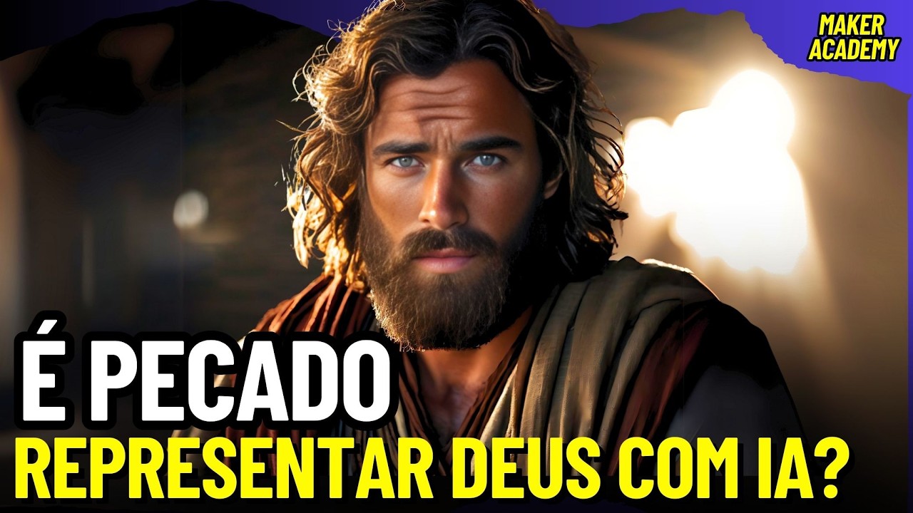 JESUS IA! REPRESENTAR DEUS ATRAVÉS DE IA É PECADO? VEJA O QUE DIZEM ...