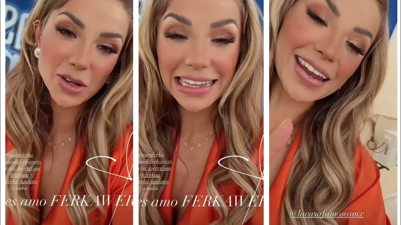 Ferka les habla a sus Fans 💙💚 - YouTube