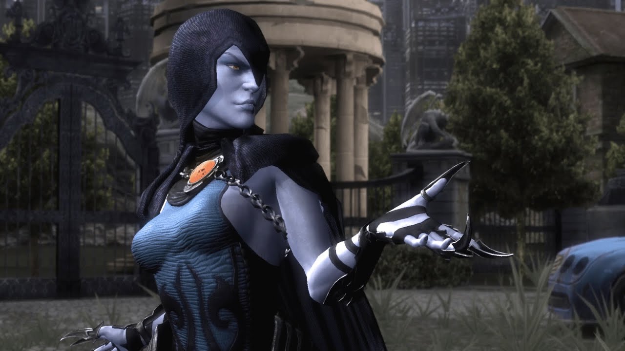 Nightwing vs Raven Injustice Gods Among Us 4K - YouTube