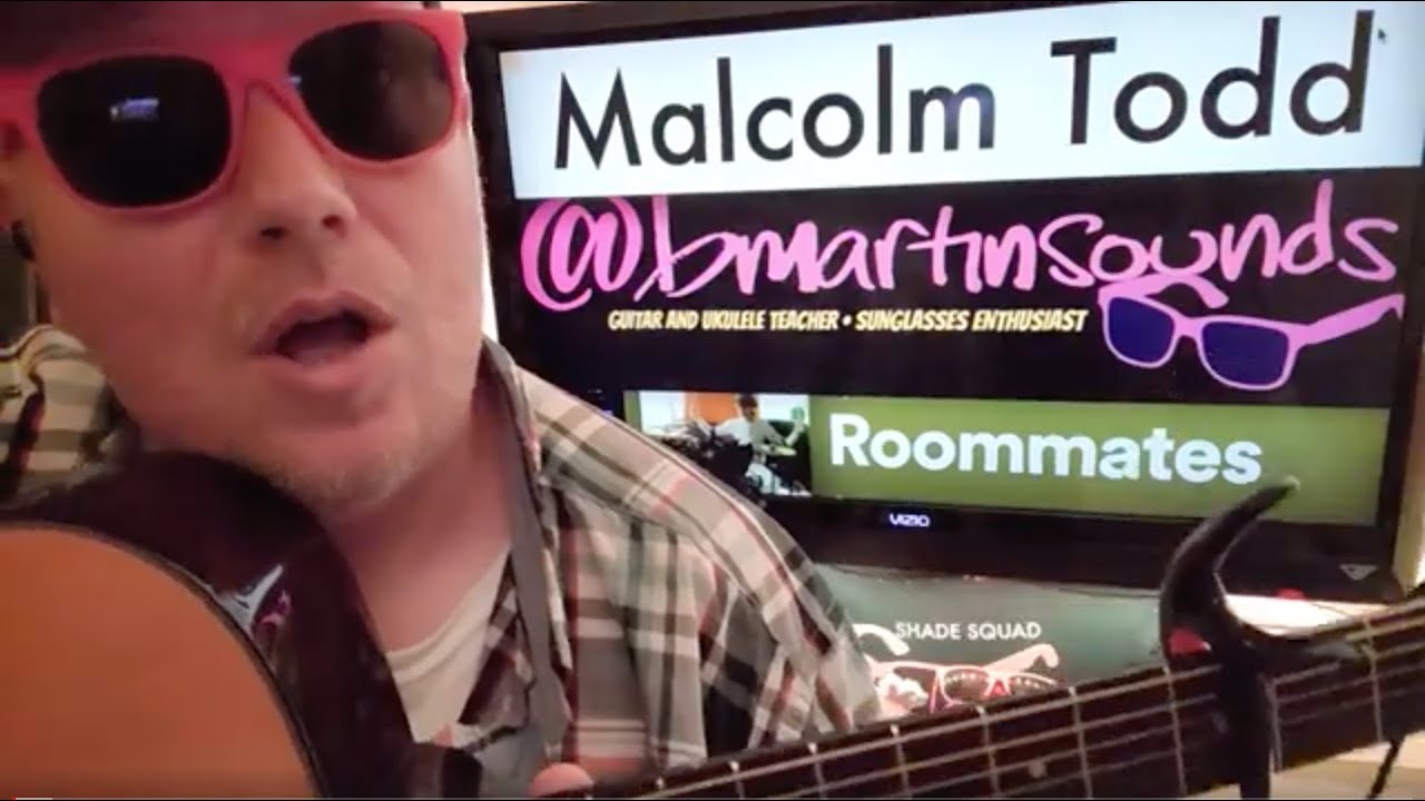 Roommates - Malcolm Todd Guitar Tutorial (Beginner Lesson!) - YouTube