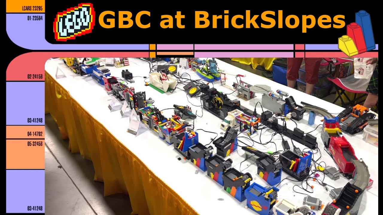 GBC Loop at BrickSlopes 2022 -- LEGO Great Ball Contraption --- Trekkie ...