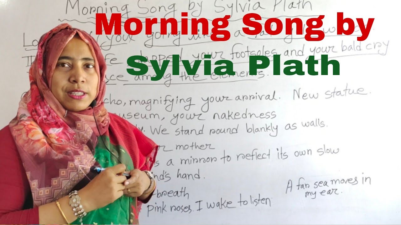 Morning Song by Sylvia Plath summary analysis | Morning Song by Sylvia ...