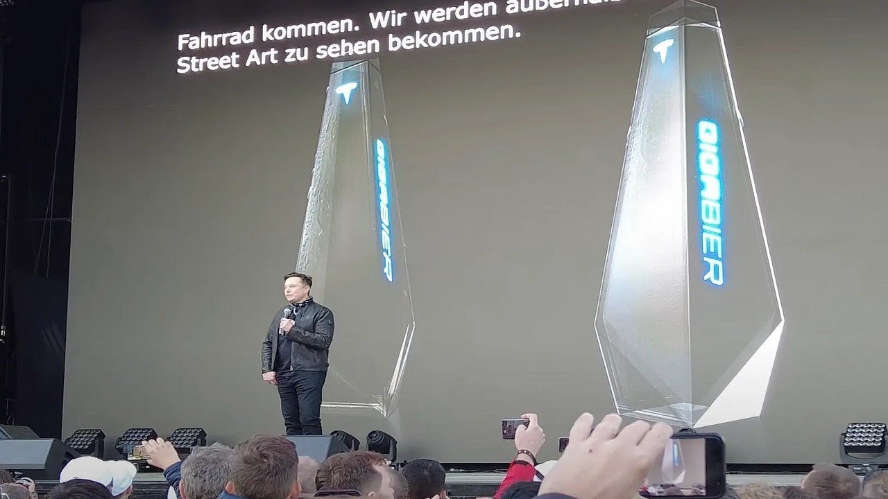 Tesla CyberBeer now available in North America - YouTube