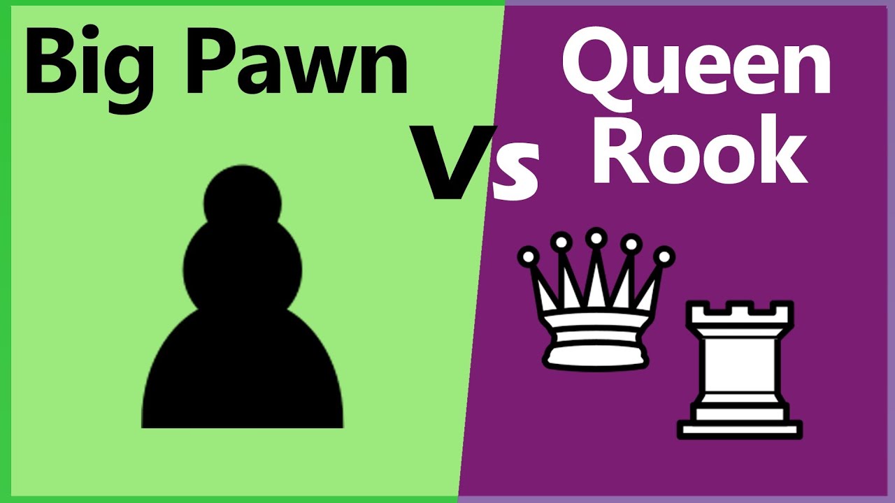 Chess : The big pawn vs queens and rooks - part2 - YouTube