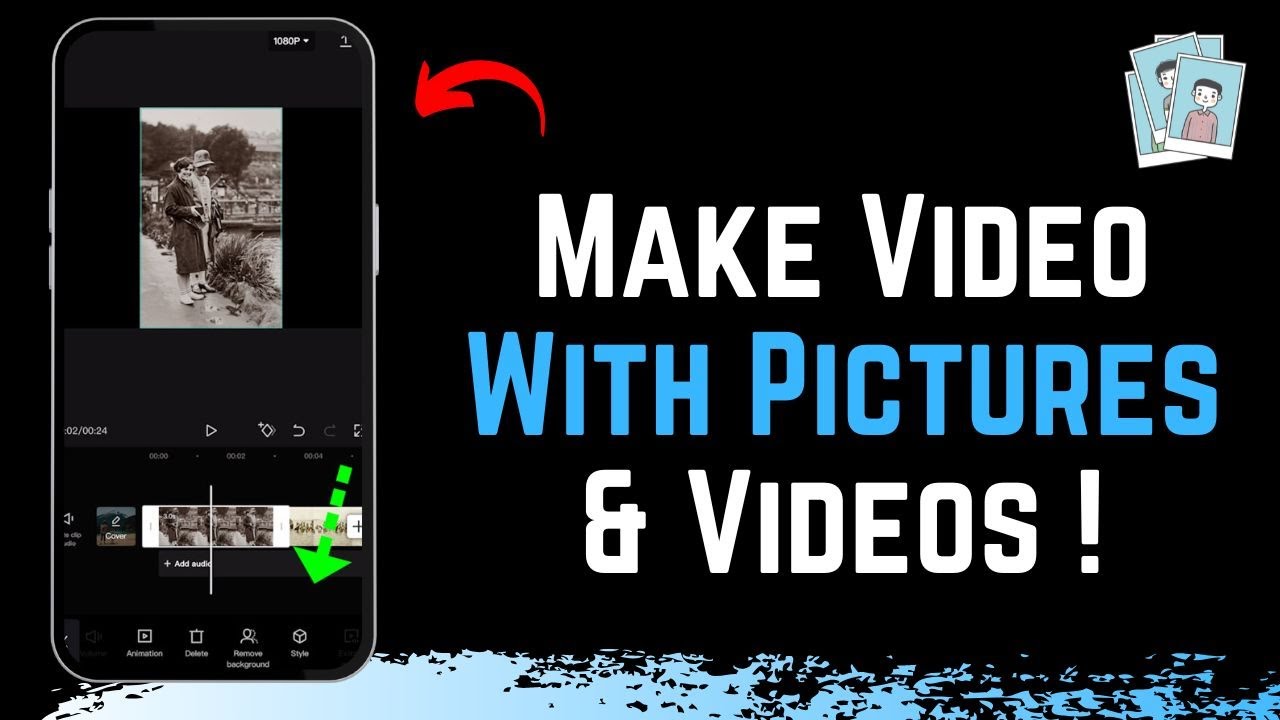 How to Make Video with Pictures and Videos - YouTube