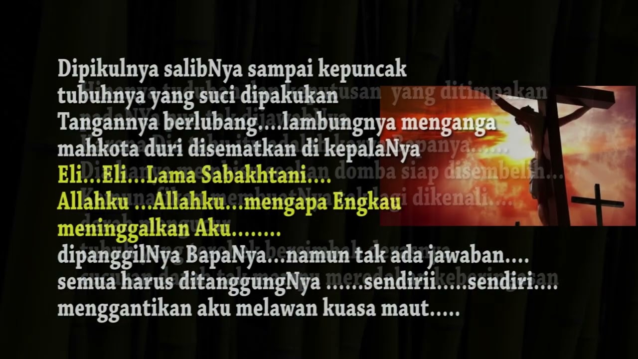 "MASIH ADAKAH WAKTUKU" - Puisi Paskah by TAMMY SOEHADI - YouTube