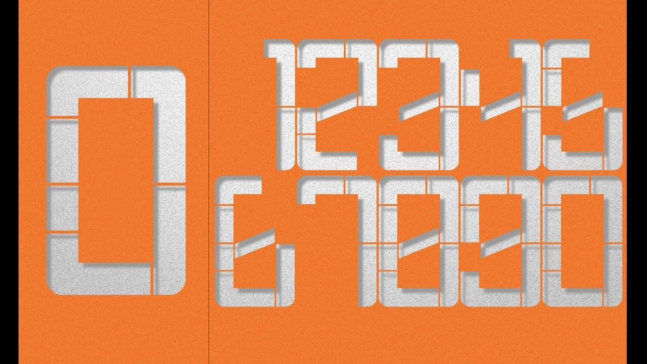 Slant - 7 Segmented Display - YouTube