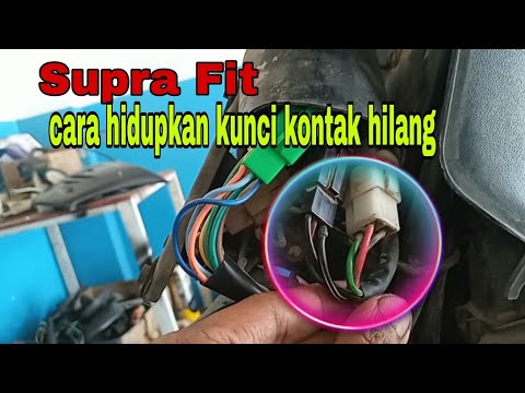 Cara sederhana hidupkan suprafit kunci kontak hilang