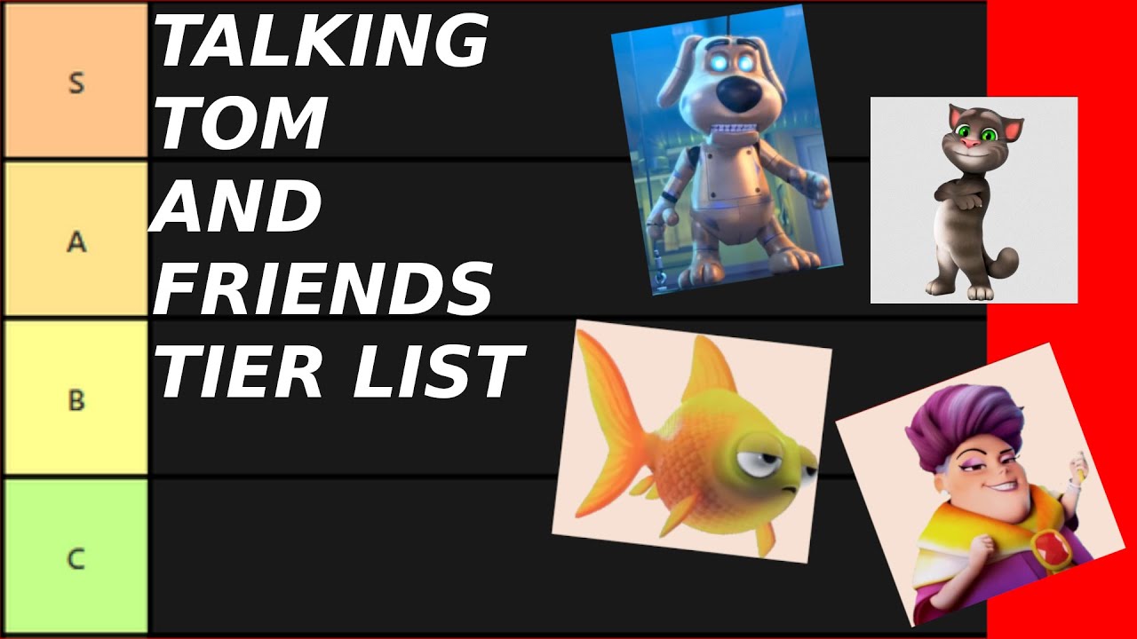 Talking Tom and Friends TIER LIST explained - YouTube