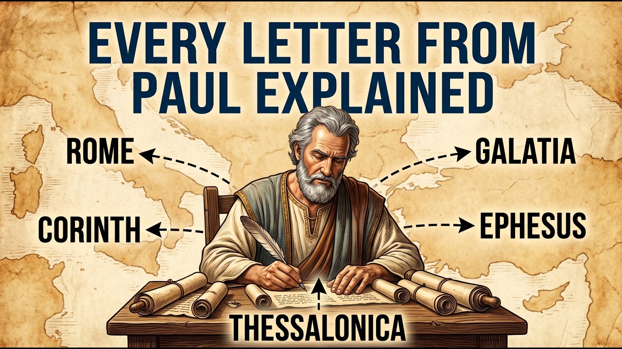 Every Letter the Apostle Paul Wrote | Explained in Order - YouTube