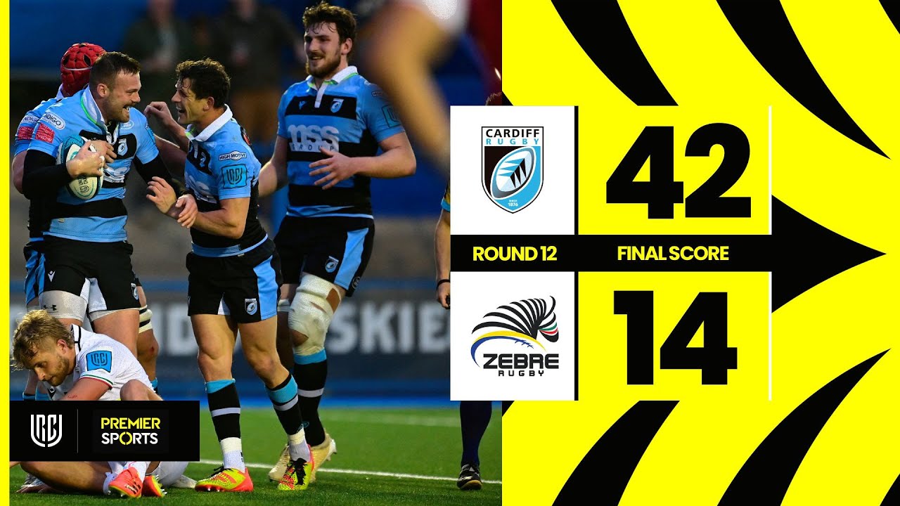 Cardiff Rugby vs Zebre Parma - Highlights from URC - YouTube