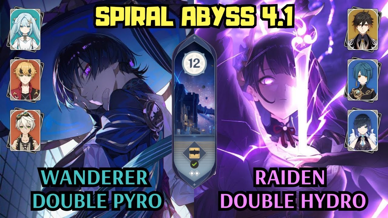 C0 Wanderer Double Pyro & C0 Raiden Double Hydro Taser | 4.1 Spiral ...