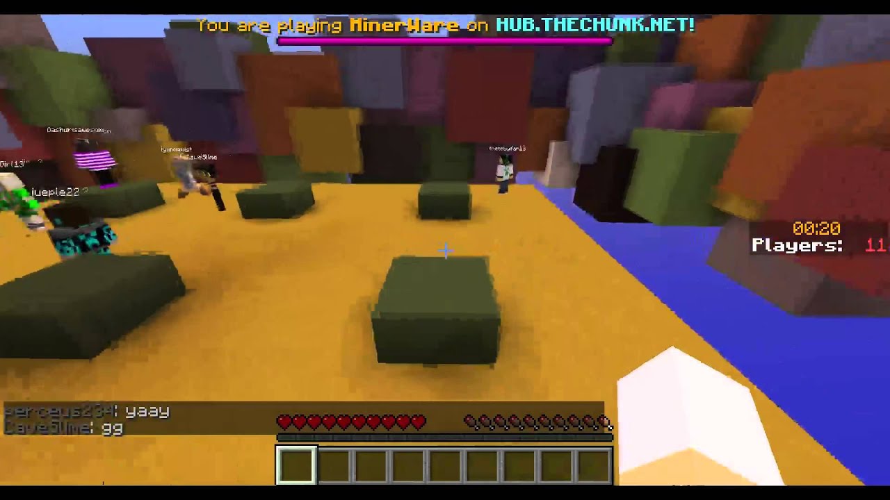 MINERWARE! On the Chunk Server (IP in description) Episode 1 - YouTube