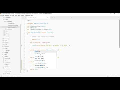 4. Lumen JWT Rest API:  JWT Access Token