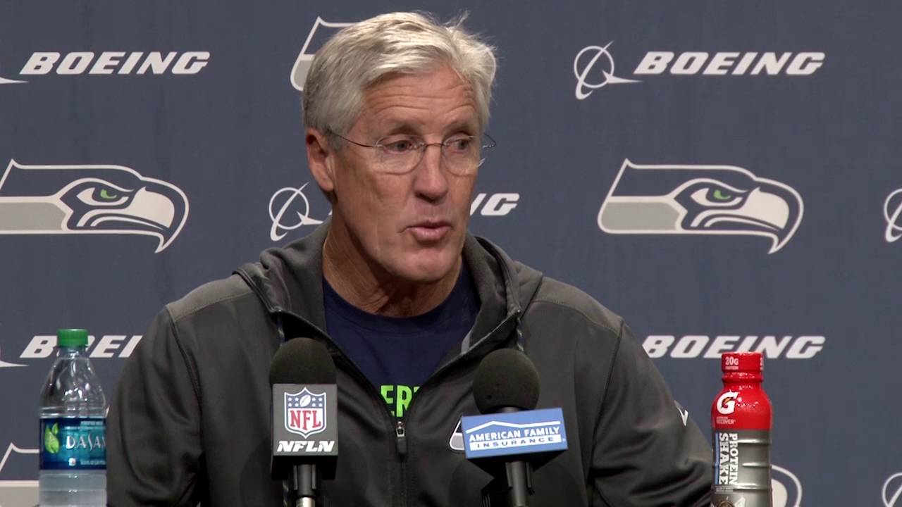 Seahawks Head Coach Pete Carroll Week 7 Wednesday Press Conference ...