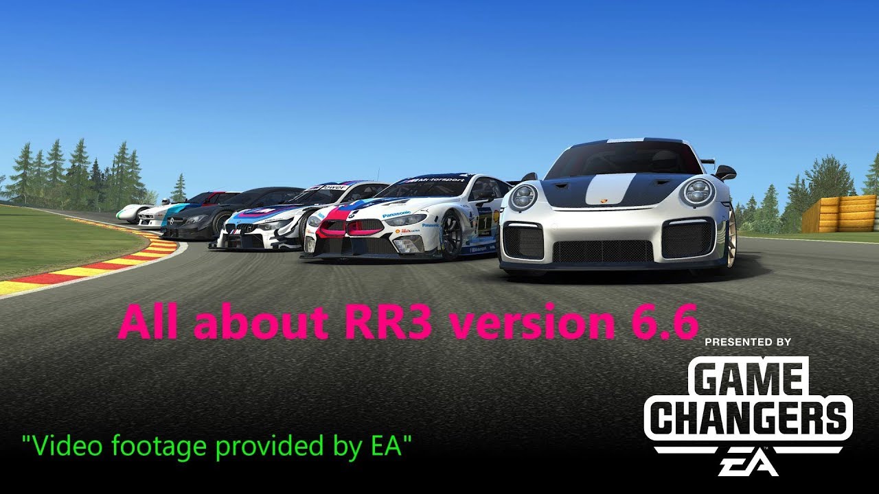 All about RR3 Version 6.6 by game changers - YouTube