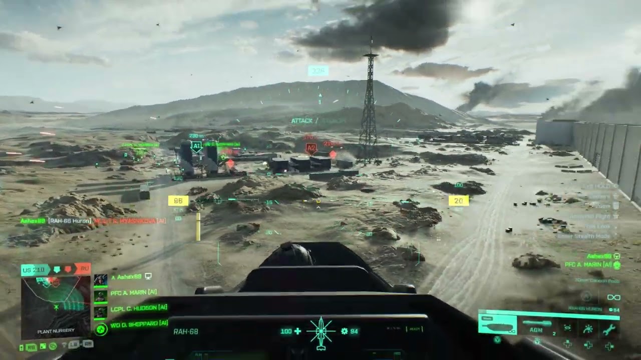 Battlefield 2042: Renewal Breakthrough AI Solo - RAH-68 Huron/ PKP BP ...