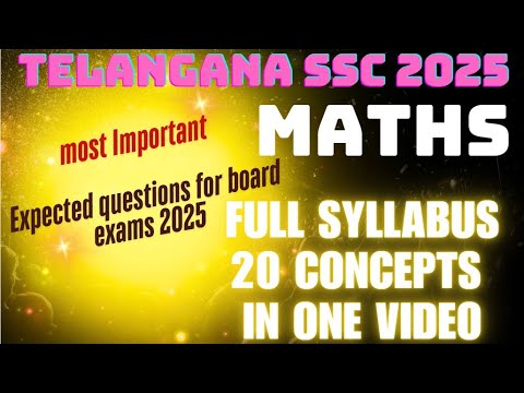 maths important questions class 10 2025 board exam. ssc maths important ...