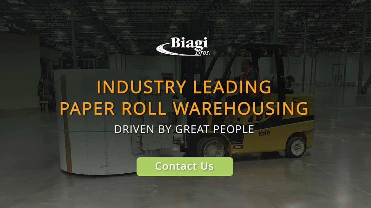 Biagi Bros Facts - Industrial Paper Warehousing Solutions - YouTube