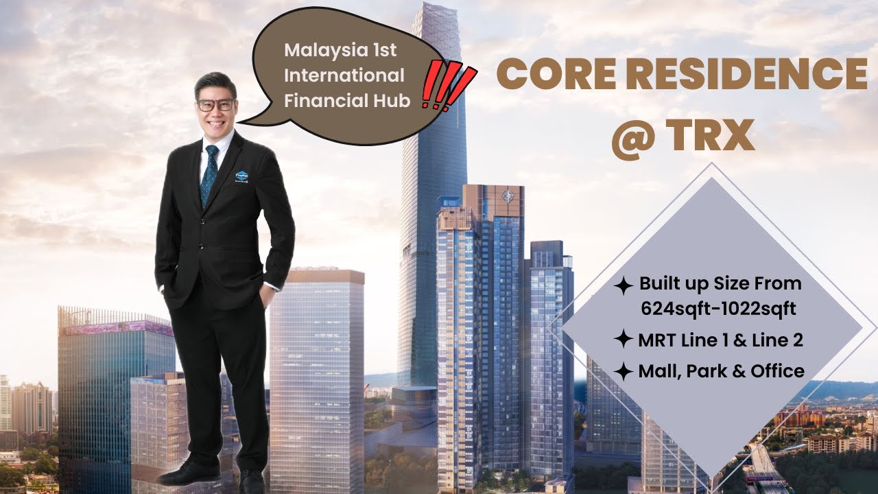 Core Residence @ TRX (Tun Razak Exchange) Kuala Lumpur - YouTube
