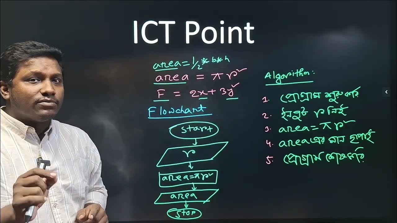 ICT ৫ম অধ্যায় C প্রোগ্রামিং-এর Flowchart ও Algorithm কিভাবে বুঝে পড়বে ...
