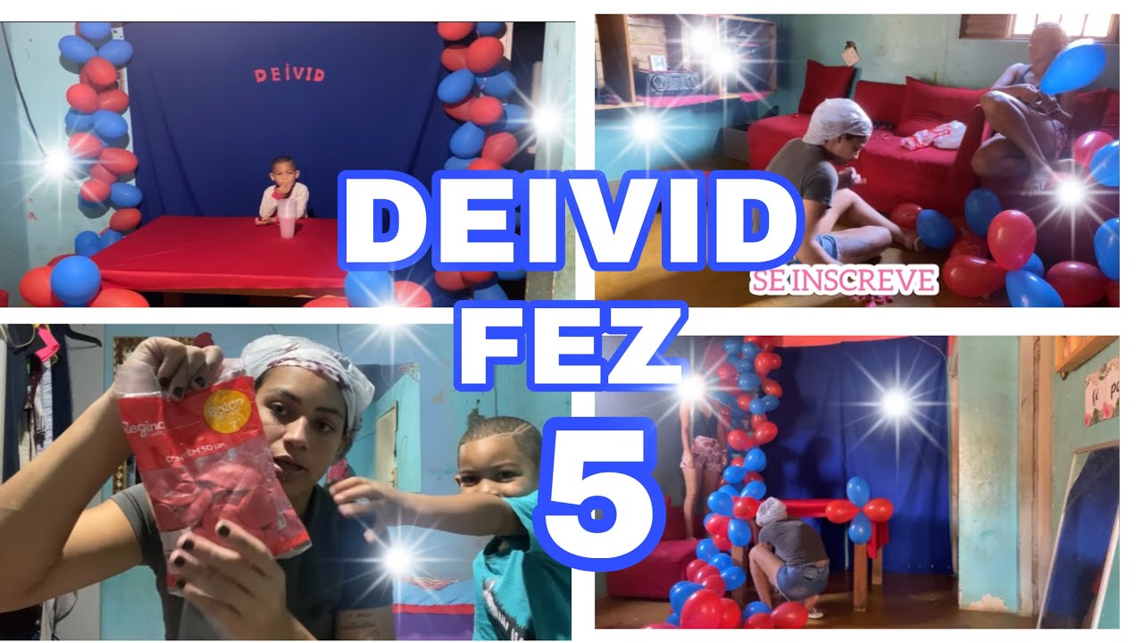 ANIVERSÁRIO DO NOSSO PRÍNCIPE DEIVID! - YouTube