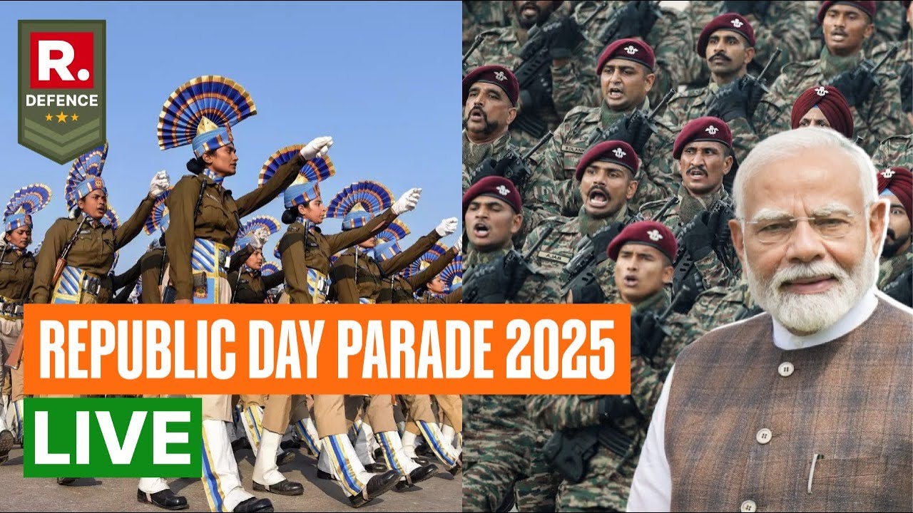 76th Republic Day Parade LIVE from Kartavya Path | 26 January 2025 ...