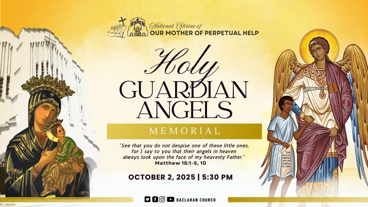 Baclaran Church: Memorial of the Holy Guardian Angels - YouTube