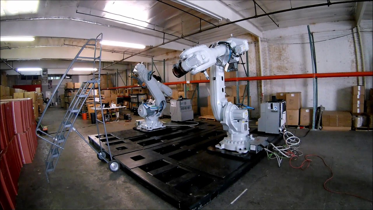 Robot Jogging Test 02 - YouTube