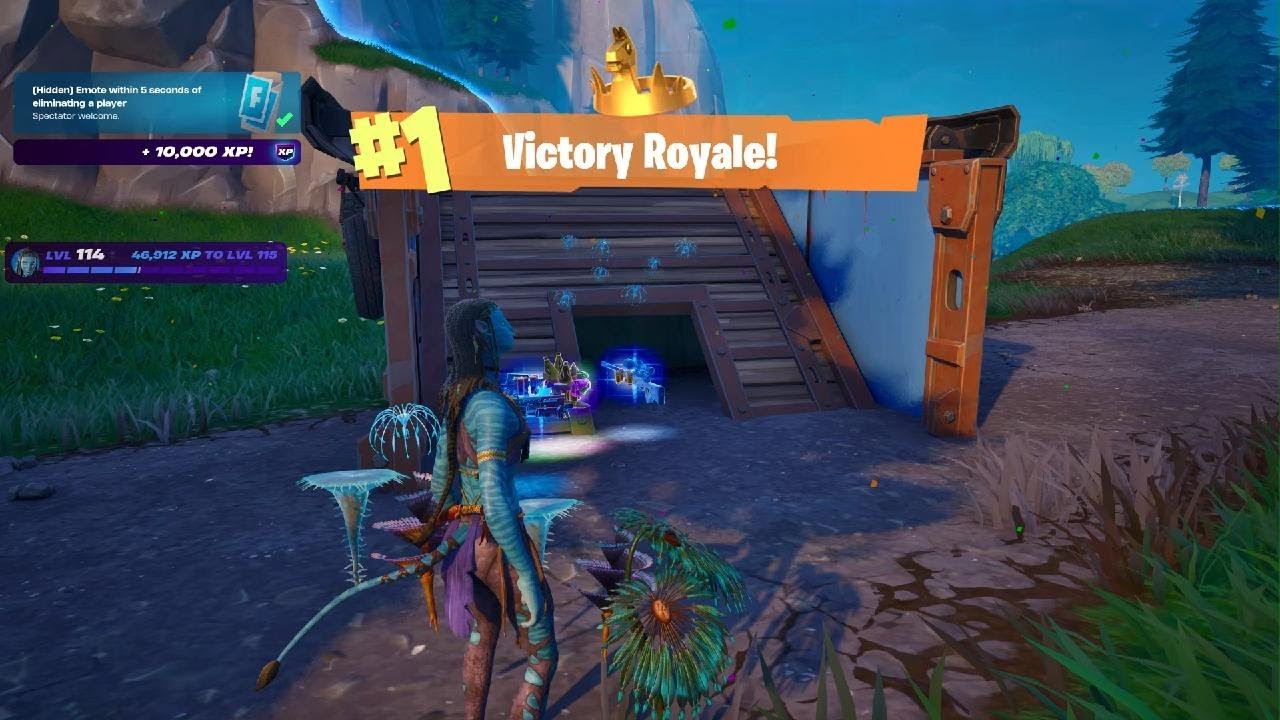 Avatar Victory in Fortnite - YouTube