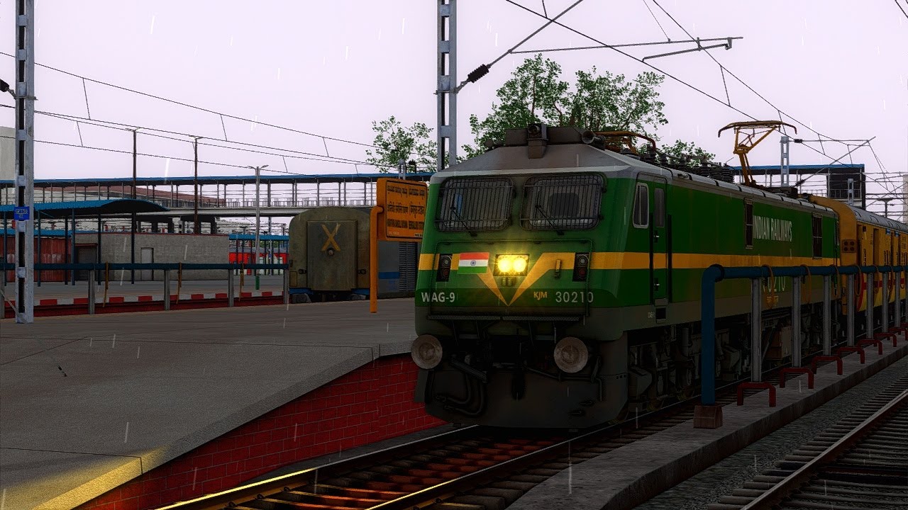 17326/Vishwamanava Express || SWR V1 New Route|| - YouTube