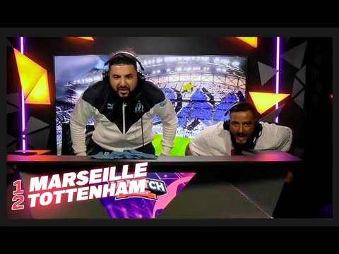OM VS TOTTENHAM 1-2 / LIVE REACTION AVEC  @mohamedhenni837  (IL A VOULU SE BATTRE😂😂)