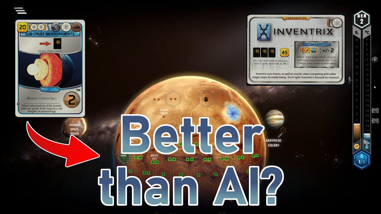 Terraforming Mars Online #176 - Amazing science start with Inventrix! - YouTube