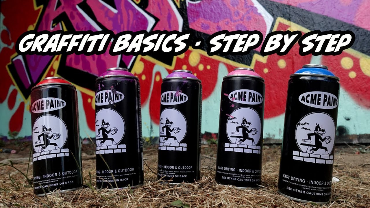These Colors Pop! (Graffiti Basics For Everyone PT1) - YouTube