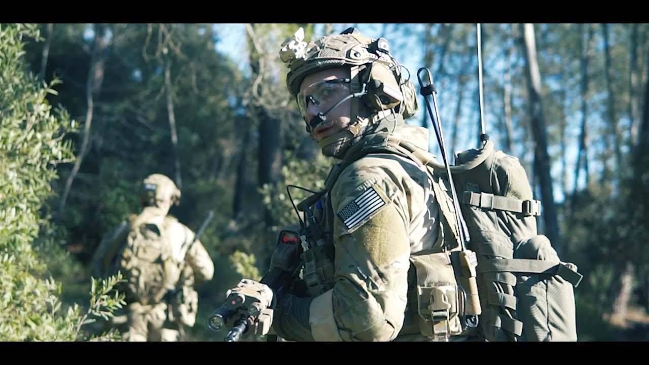 75TH ranger orange Drill (AIRSOFT) - YouTube