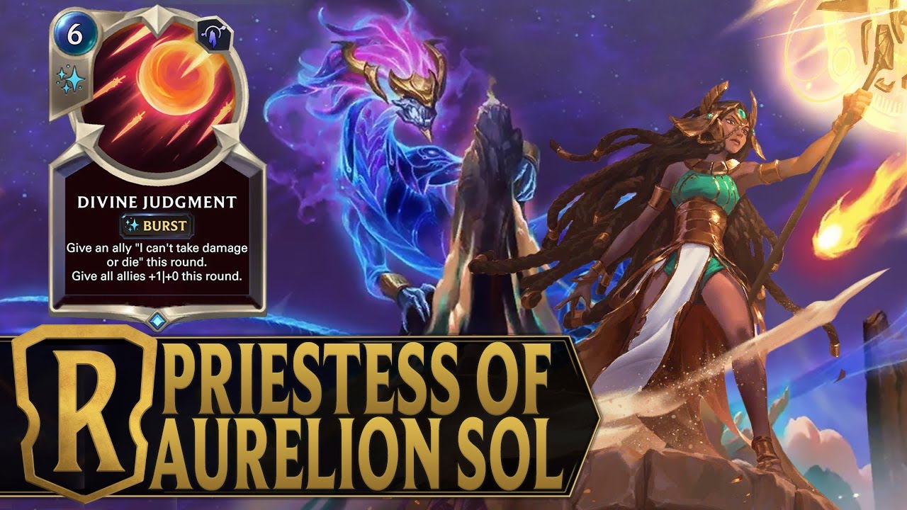 Free Aurelion Sol with Immortal Priestess of Desert Light ! - Legends ...