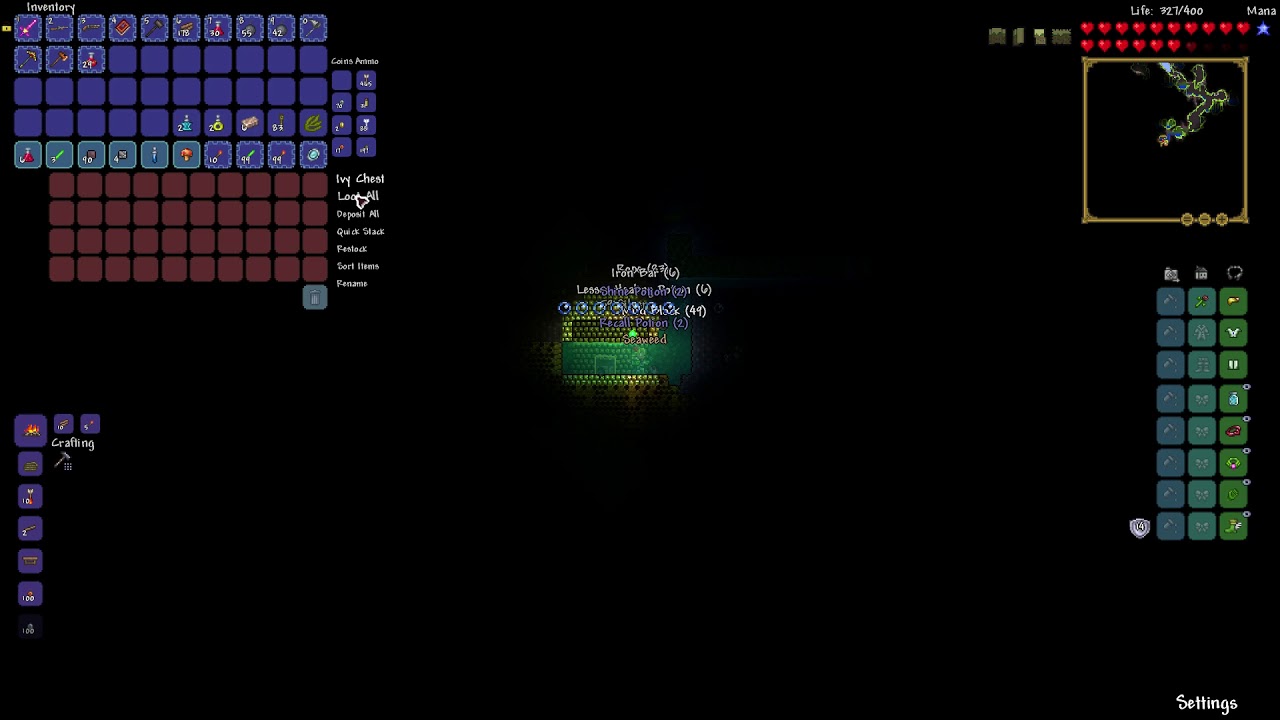 How to get Seaweed item - Terraria - YouTube