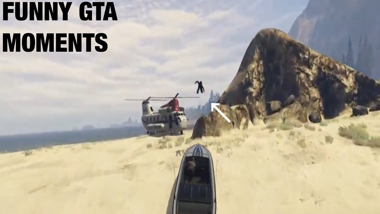 Funny Gta moments part 1 - YouTube