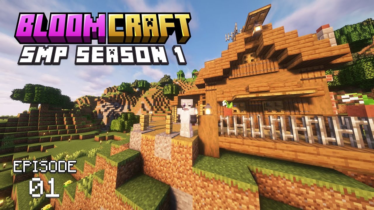 BloomCraft SMP EP01: The Story Starts Here! - 1.21.8 - YouTube