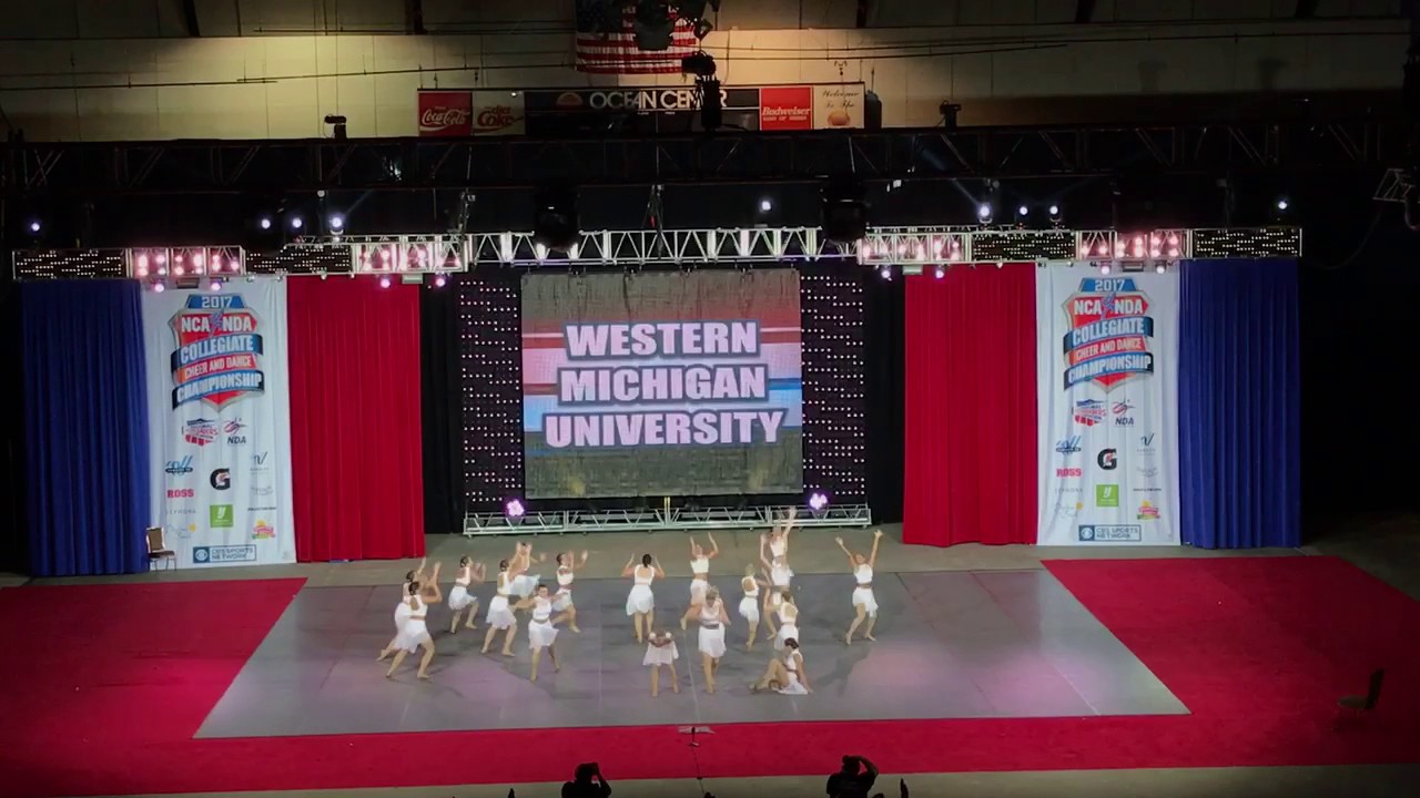 Western Michigan University Dance Team NDA Nationals 2017 - YouTube