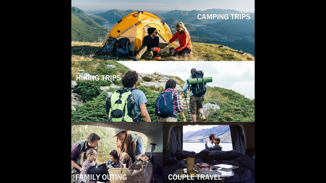 Down Sleeping Bag for Adults Backpacking Sleeping Bag for Cold Weather ...