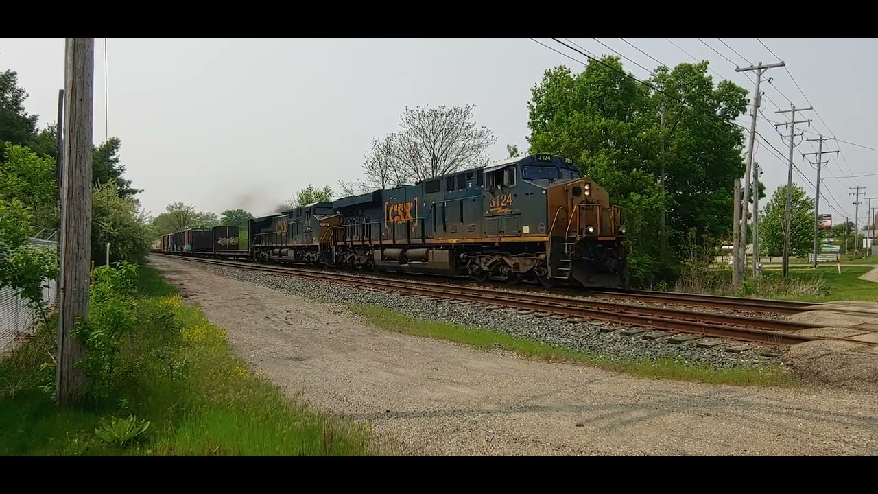 May 16th, 2023 Train: CSX L303 with 2 CSX - YouTube
