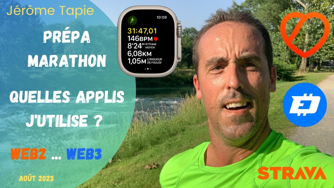 Prépa MARATHON : quelles APPLIS j'utilise ? Apple Watch Ultra ...