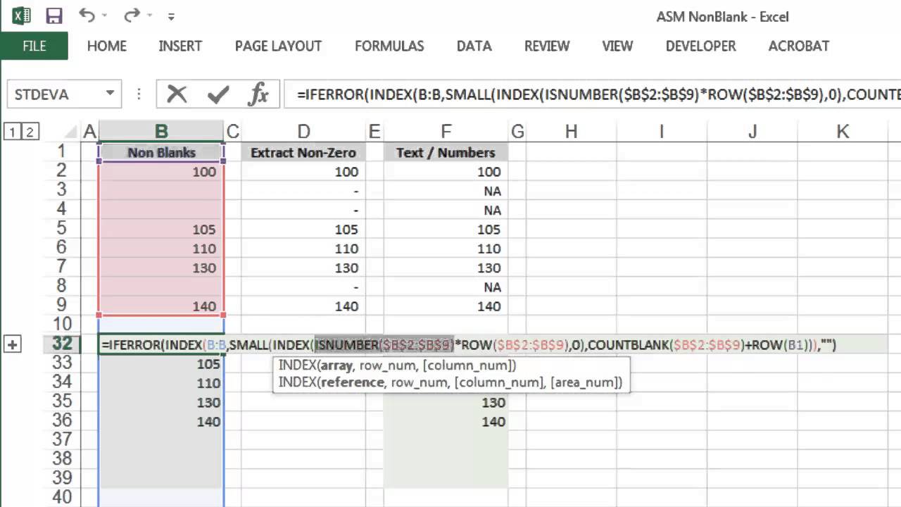 Excel: Using F9 to Audit Formulas - YouTube