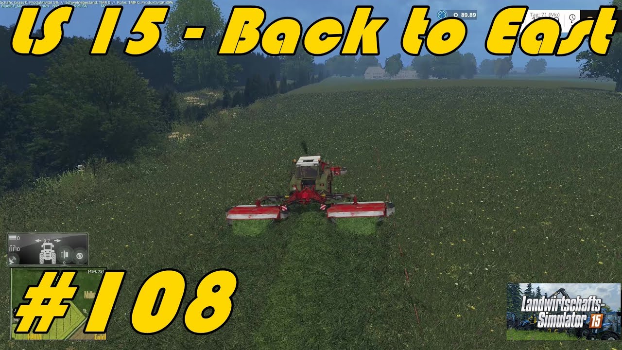 LS15 - Back to East #108 | Hier mähen nicht nur die Schafe - YouTube
