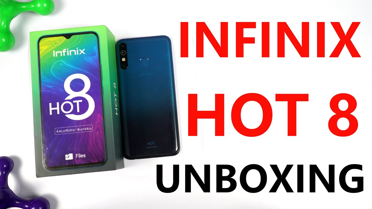 Infinix Hot 8 Unboxing | Price | Hands-on Review | 4GB, 64GB, 5000mAh ...