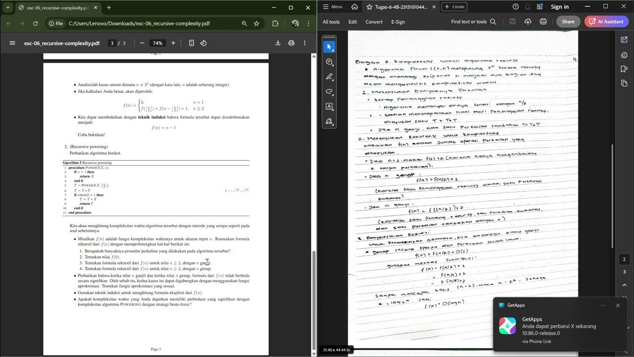 Desain Dan Analisis Algoritma - YouTube